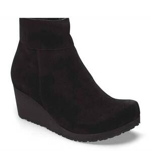Birkenstock | Shoes | New Birkenstock Womens Ebba Side Zip Cork Wedge ...
